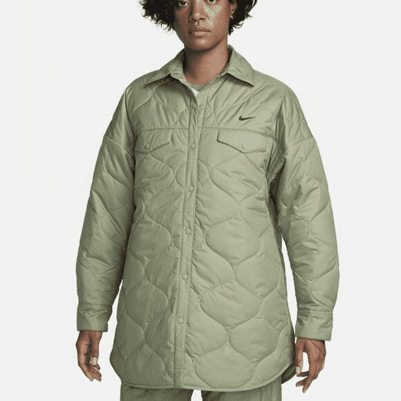 Nike | Jackets & Coats | Nike Sportswear Essentials Quilted Trench ...